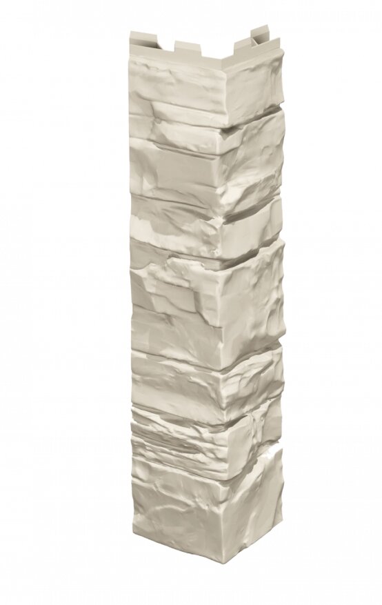 Угол наружный технониколь оптима Камень Слоновая кость - 4шт/упак