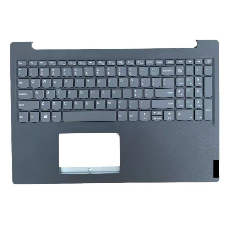 Восстановленная клавиатура с корпусом C-Shell для Lenovo IdeaPad V15 340C-15/S145-15API/IWL, черный
