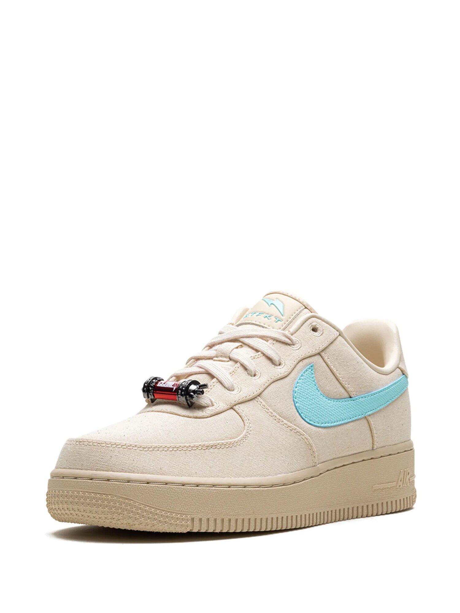 Кроссовки NIKE Air Force 1 Low, размер 9 US, коричневый — фото 1