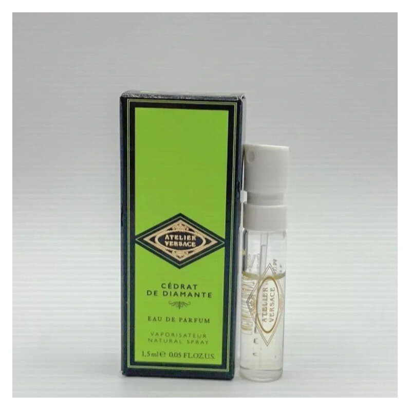 Парфюмерная вода Versace Cedrat De Diamante миниатюра 1.5 мл / Пробник духов Версаче Кедрат Диаманте