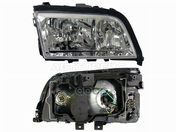 Фара MERCEDES W202 93-97 хрусталь (10612062/091215/0004428) Sat арт. ST4401107CR