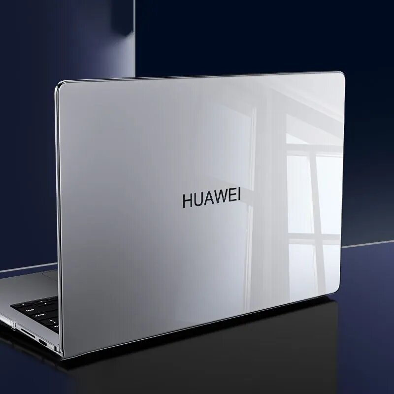 Huawei MateBook X Pro 2024 VGHH-X (14.2дюйма) /прозрачный глянцевый защитный чехол +пленкой для клавиатуры