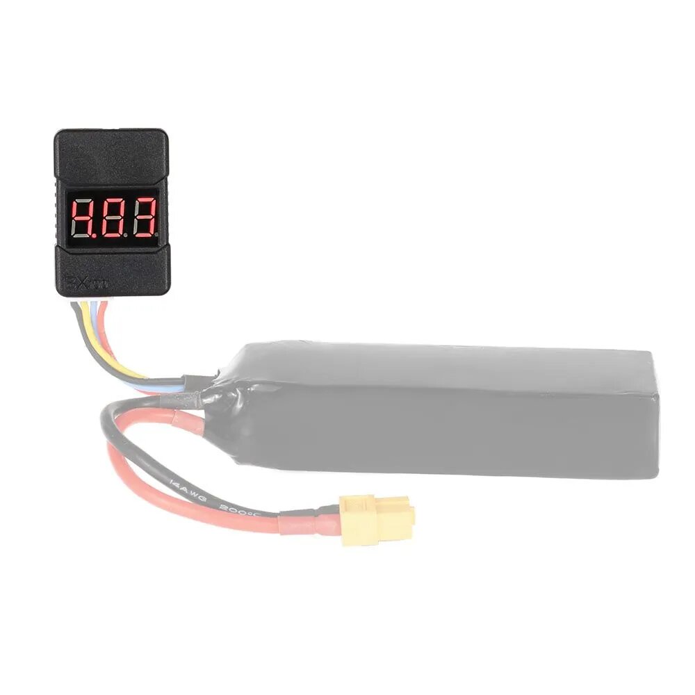BX100 Тестер аккумулятора LiPo 1-8S, компактный и портативный, для модели RC