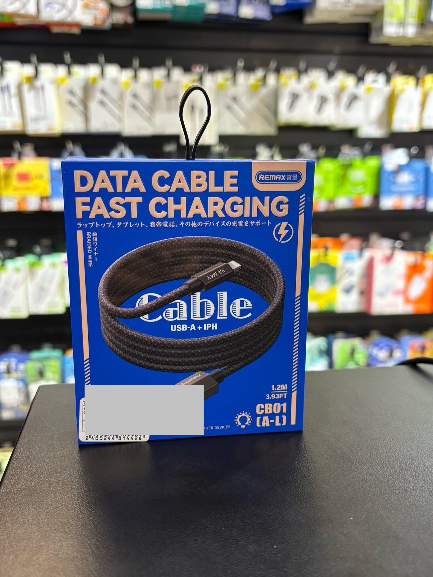 Кабель Remax, оригинальный, для быстрой зарядки, type-c/Lightning, 30W, плетеный