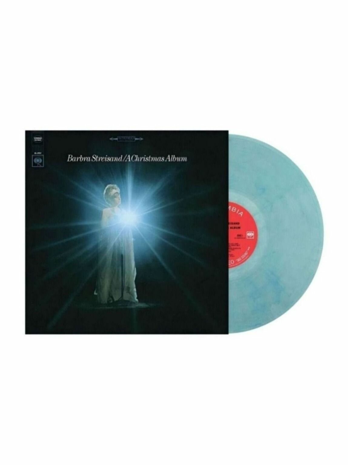 Виниловая пластинка Barbra Streisand - A Christmas Album Vinyl, LP, Album, Reissue, Turquoise Marble Color,