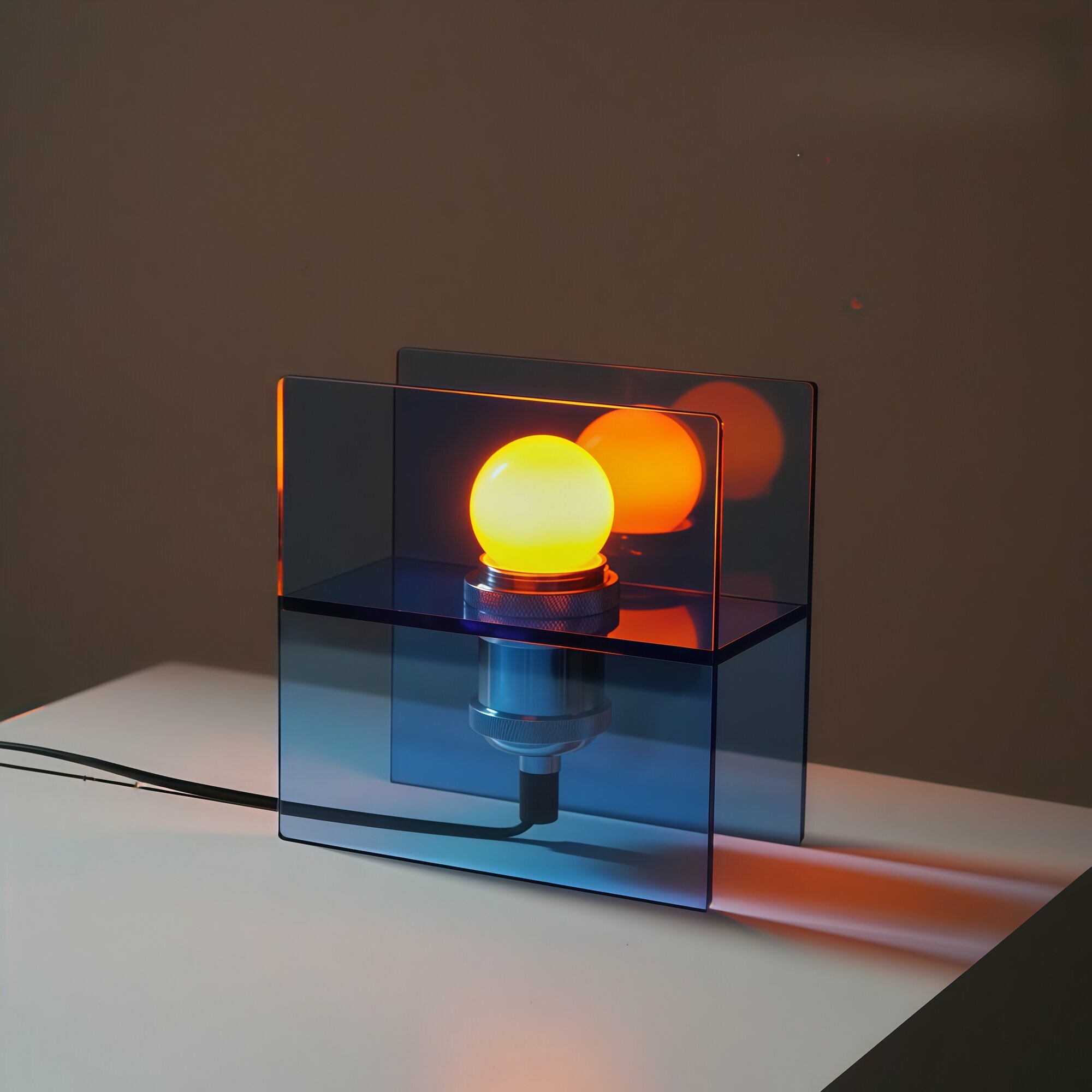 Лампа Clear Lighting New York Times, встраиваемая, RGB, 12 В, синий