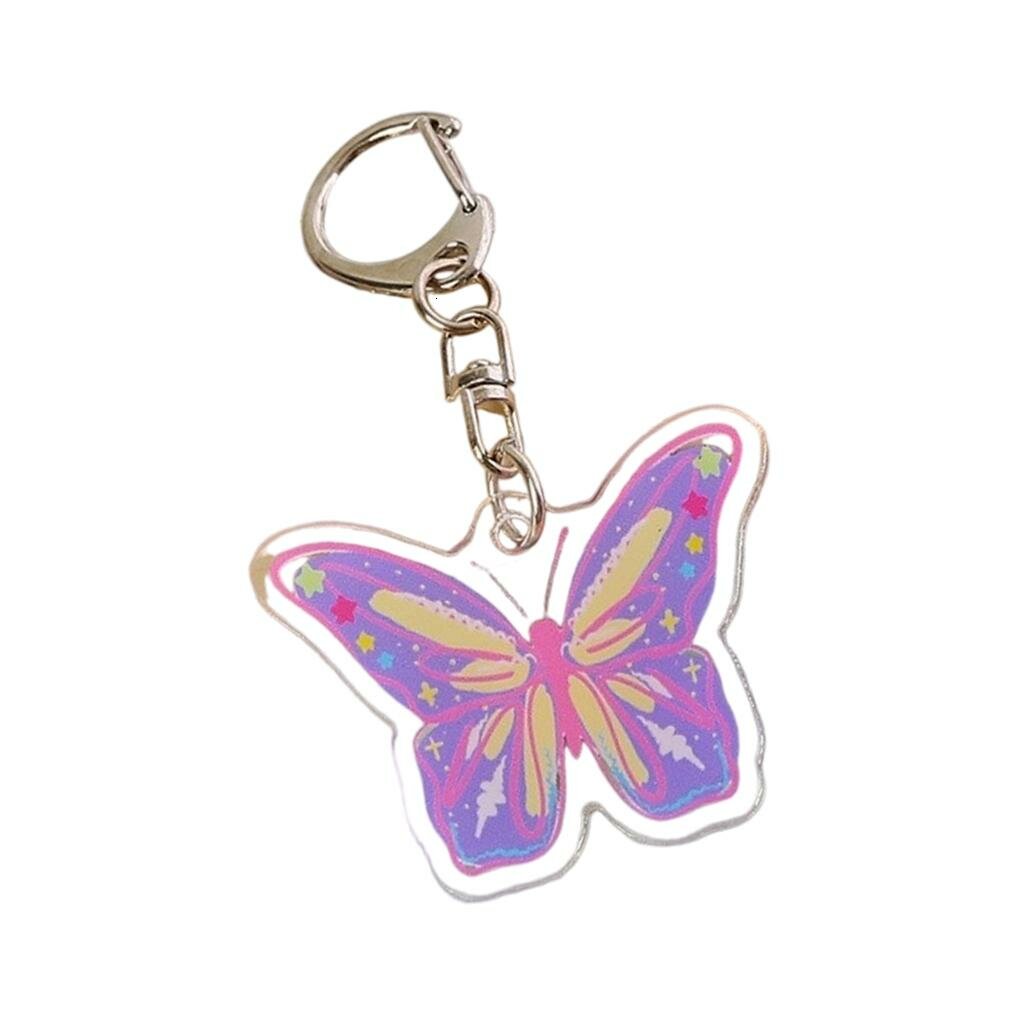 Брелок-бабочка пластиковый, Стиль5