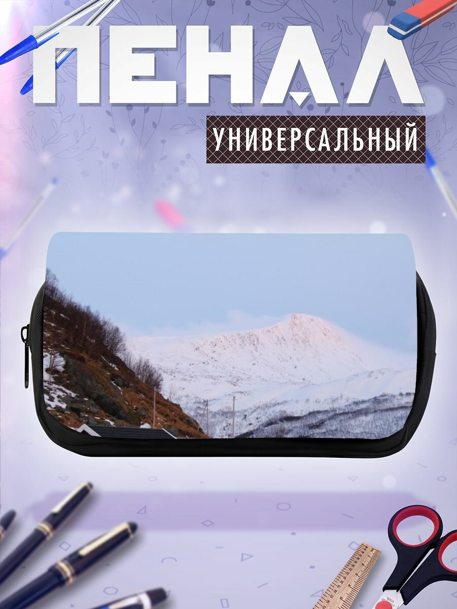 Школьный пенал Аврора снег