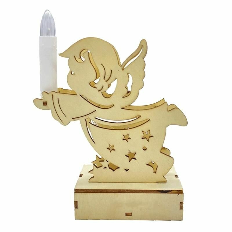Рождественский ангел со свечой