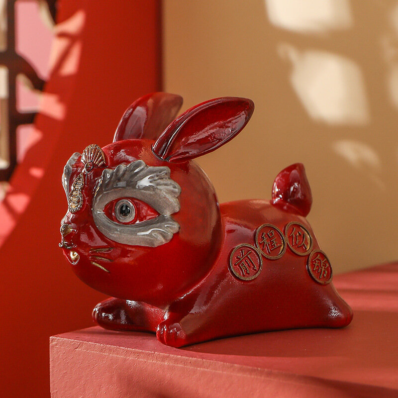 Деньги Кролик Как Парча Чай Pet Украшения Изменение цвета чай Pet Чай Поднос Небольшой Чайный Стол Декоративный Чайный