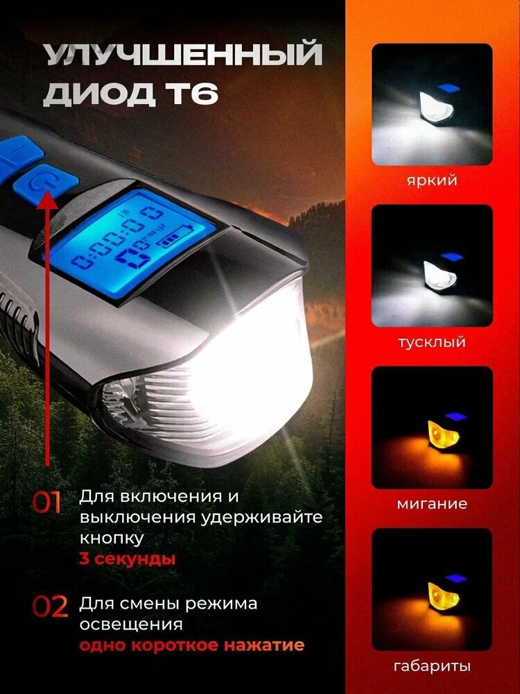 Фонарь для велосипеда — фото 1