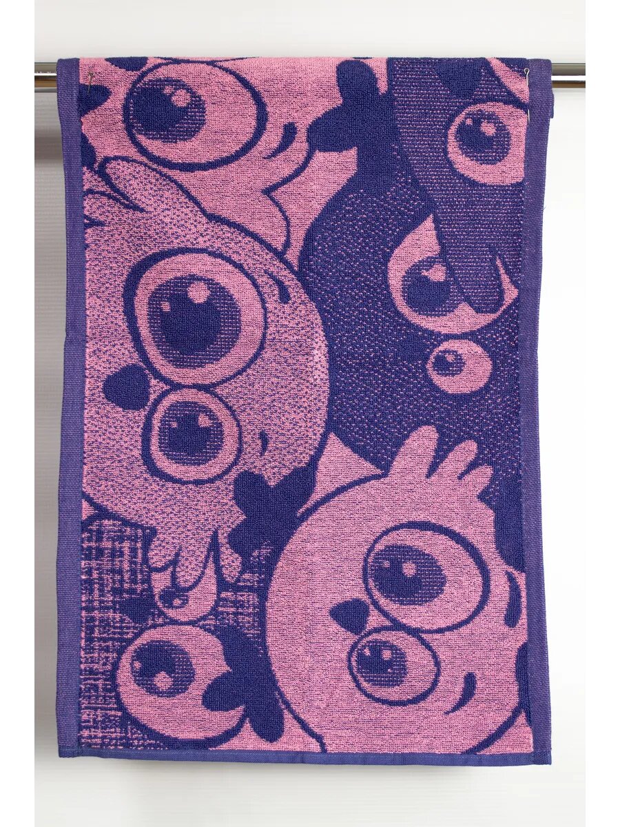 Полотенце махровое лицевое 67х40 см хлопок 100% Беларусь