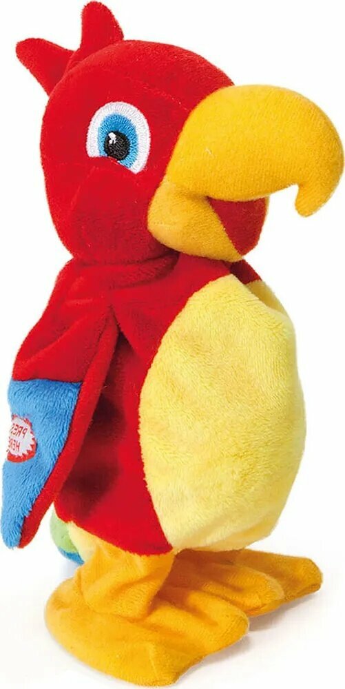 Интерактивная игрушка Попугай 20см "Шагаю и Повторяю"