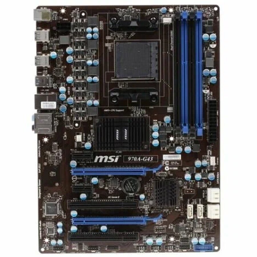 Материнская плата MSI 970A-G43, StandartATX, AM3+