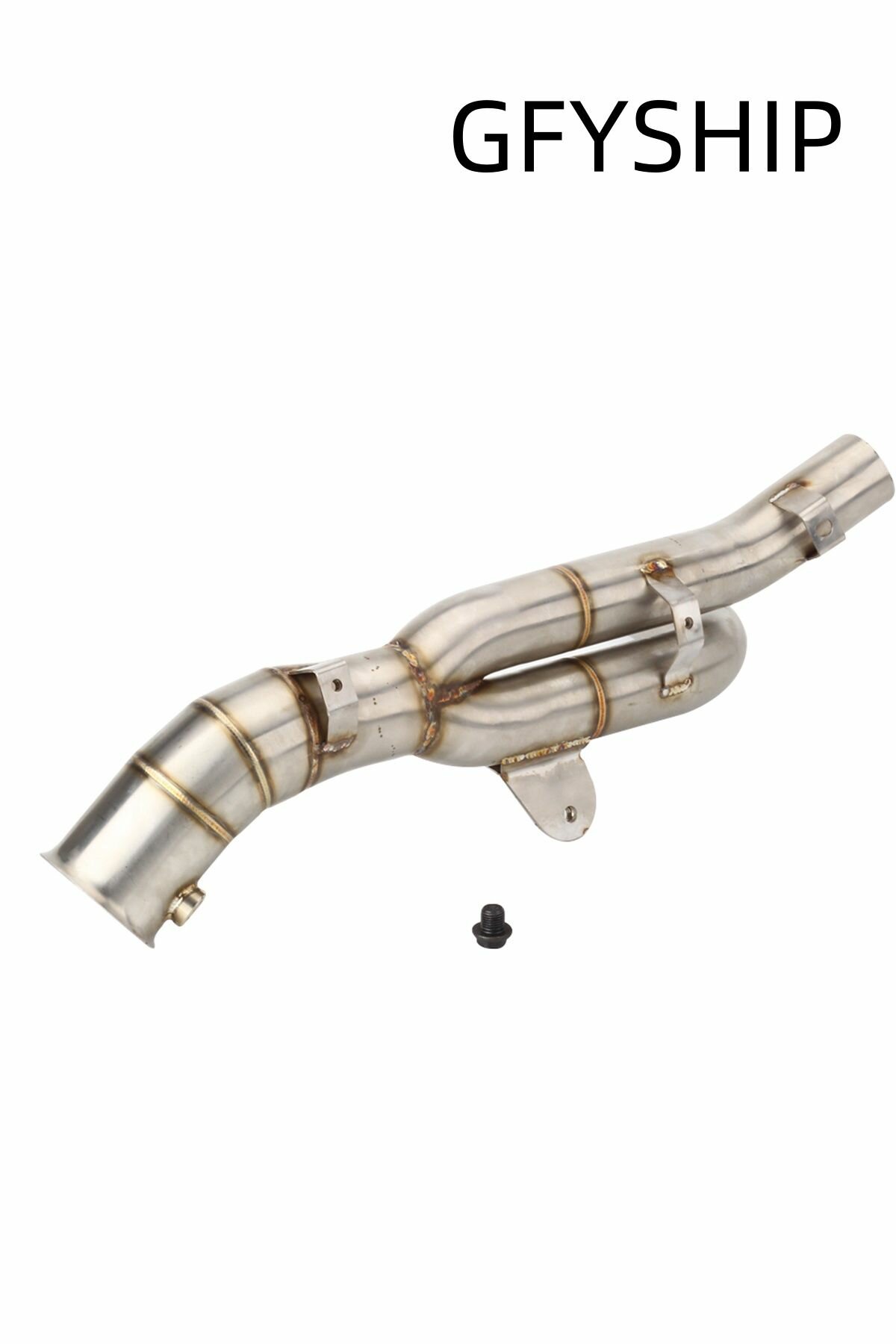 Средняя часть выхлопной трубы мотоцикла Для Yamaha YZF R1 2009 2010 2011 2012 2013 2014