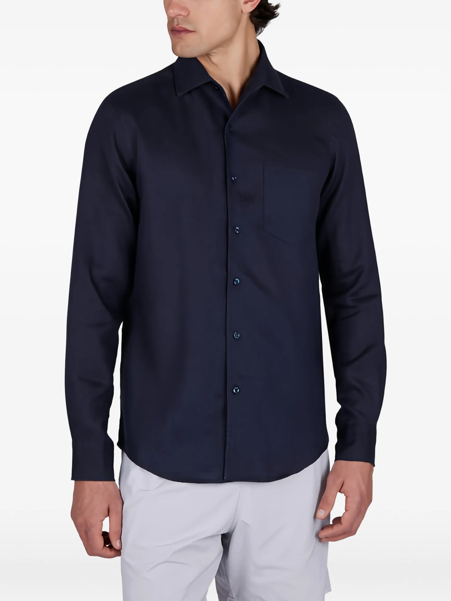 Рубашка Paul & Shark Pocket shirt, размер M, синий — фото 1
