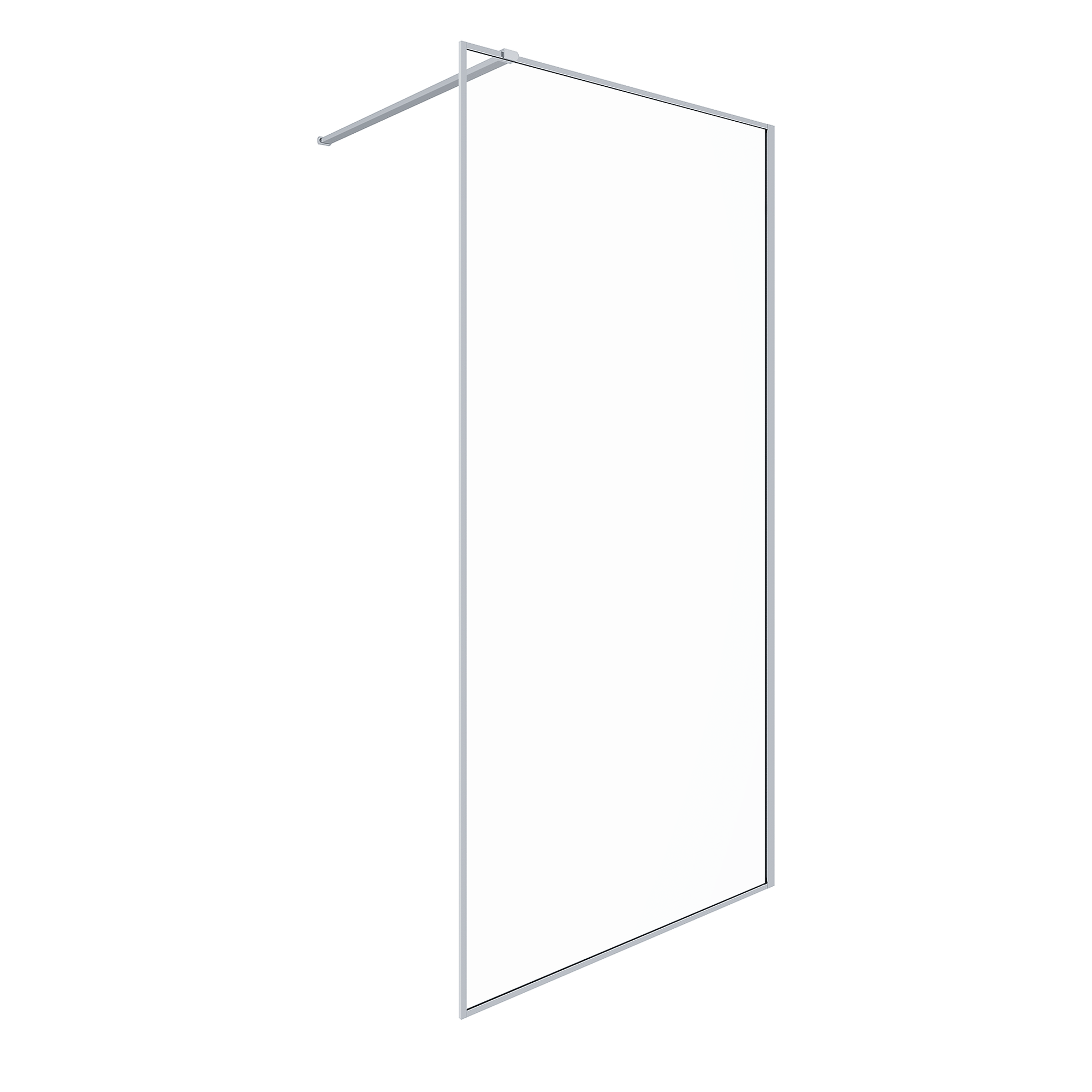 Душевая перегородка Walk in Leo Chrom 80х195, 6мм
