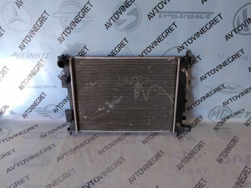 Радиатор Kia Rio 3 Hyundai Solaris 1,4 4ст. акпп Б/У с пробегом