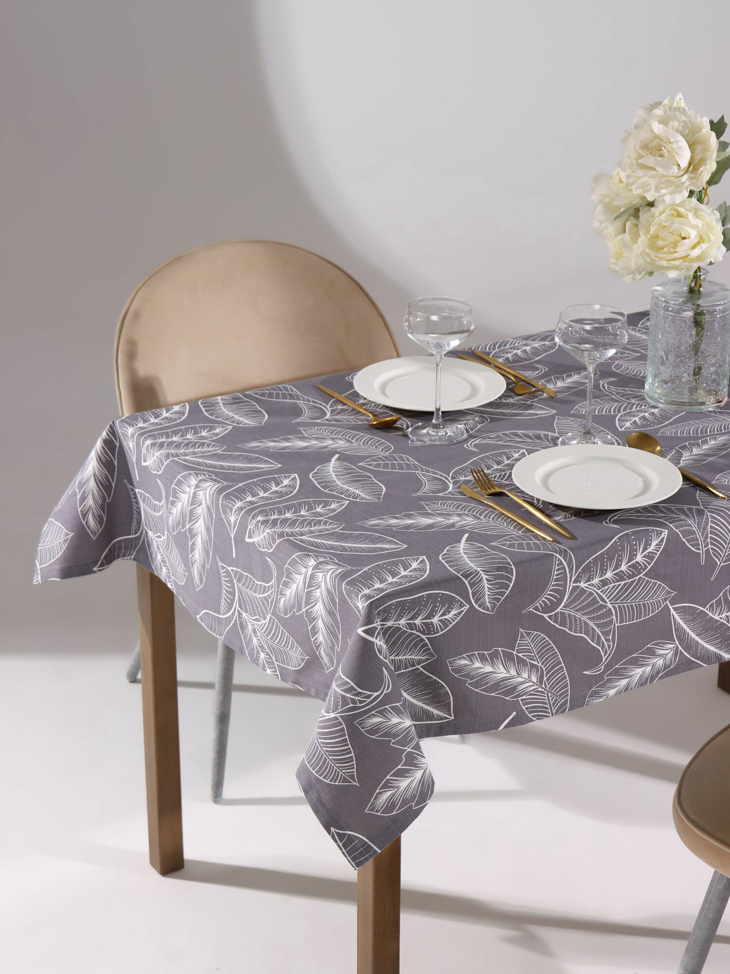 Скатерть Ease, 149x110 см, 100% хлопок, репс 210 г/?2, форма: прямоугольная