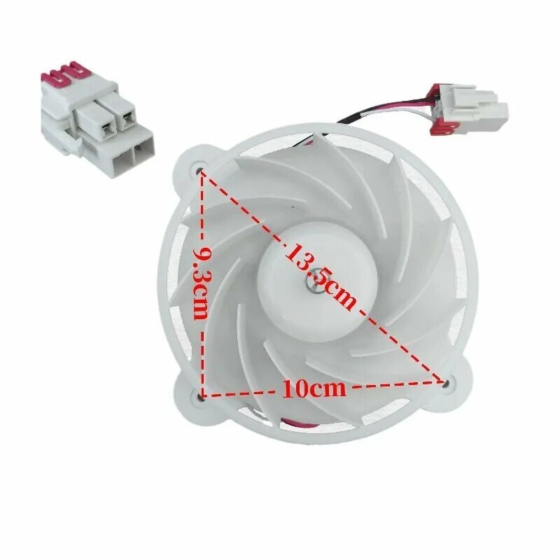 Мотор вентилятора охлаждения для холодильников Samsung модели DA31-00287B 00334C-00305ADM