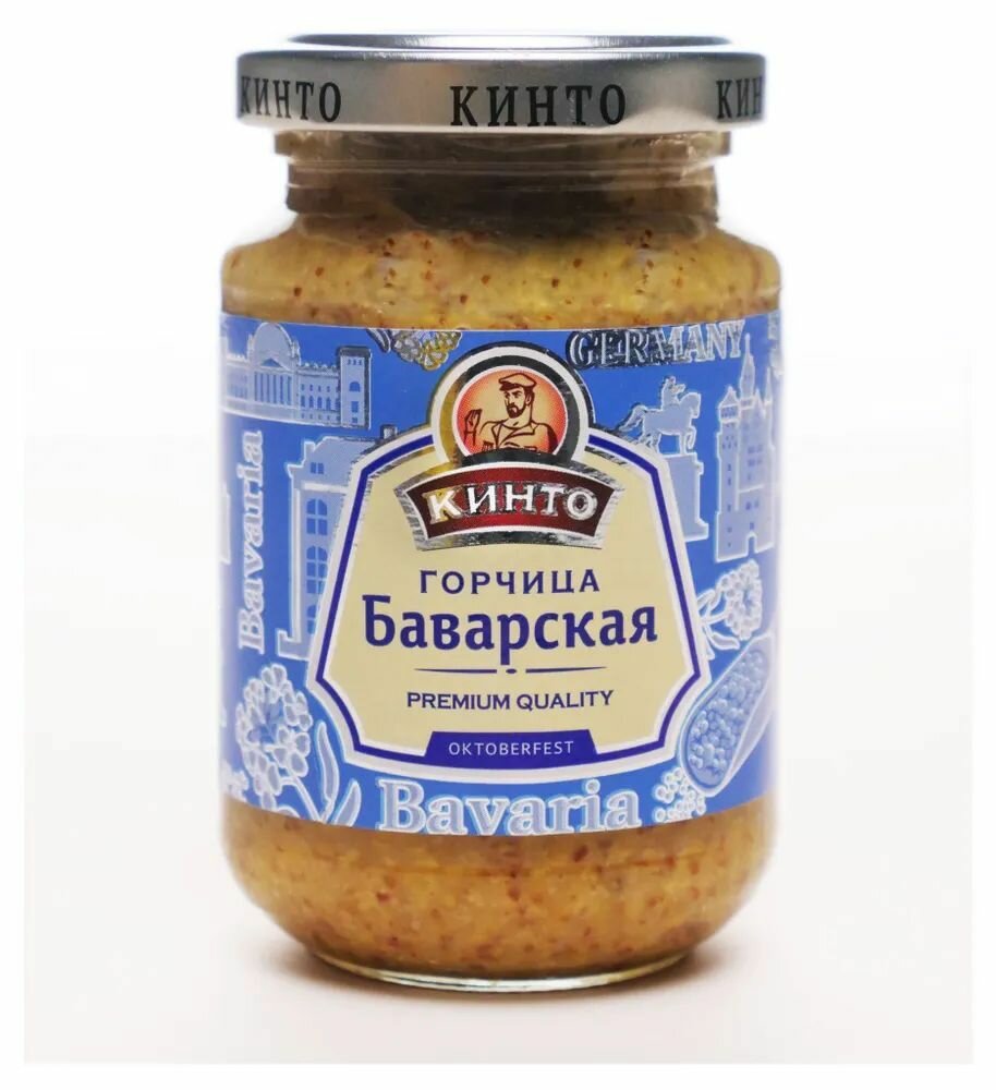 Горчица кинто Баварская "Октоберфест" 170мл