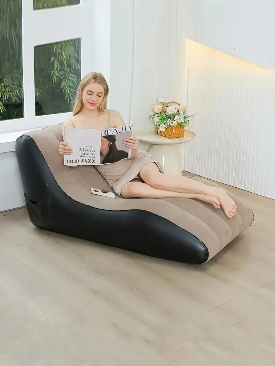 Надувной шезлонг