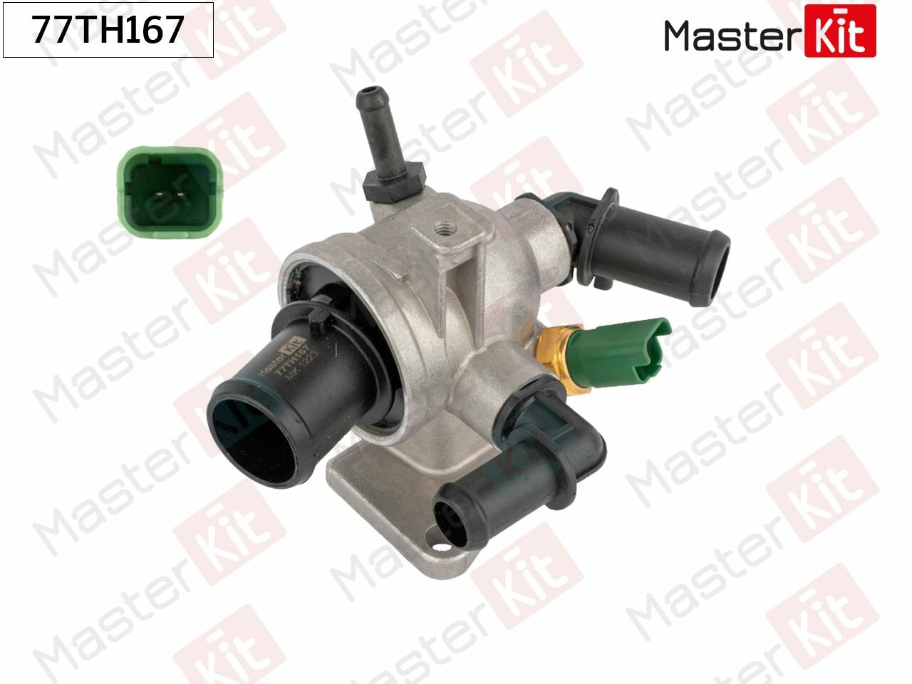Термостат Fiat Punto199 12-Opel Astra HA04 04-14 88C MasterKit 77TH167