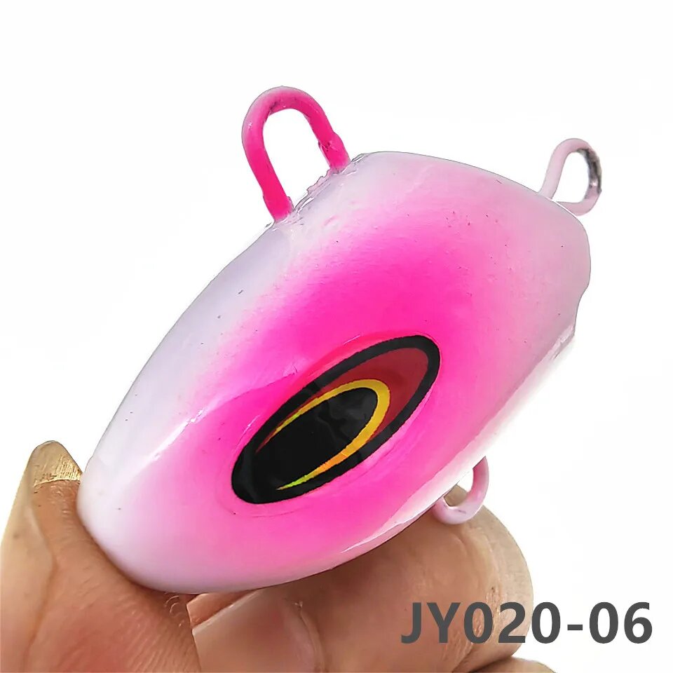 Медленно Тонущая джиг-приманка SWOLFY 100 г, 150 г, 200 г, 250 г, 300 г, наживка с металлической головкой, приманка Dhu Marlin, чернила, кабура, тройные Крючки для рыбалки