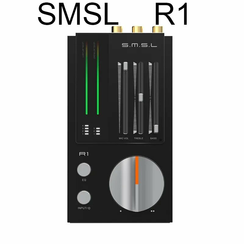 SMSL R1 Игровой USB DAC и Усилитель для Наушников: Компактный Корпус, Высокая Мощность