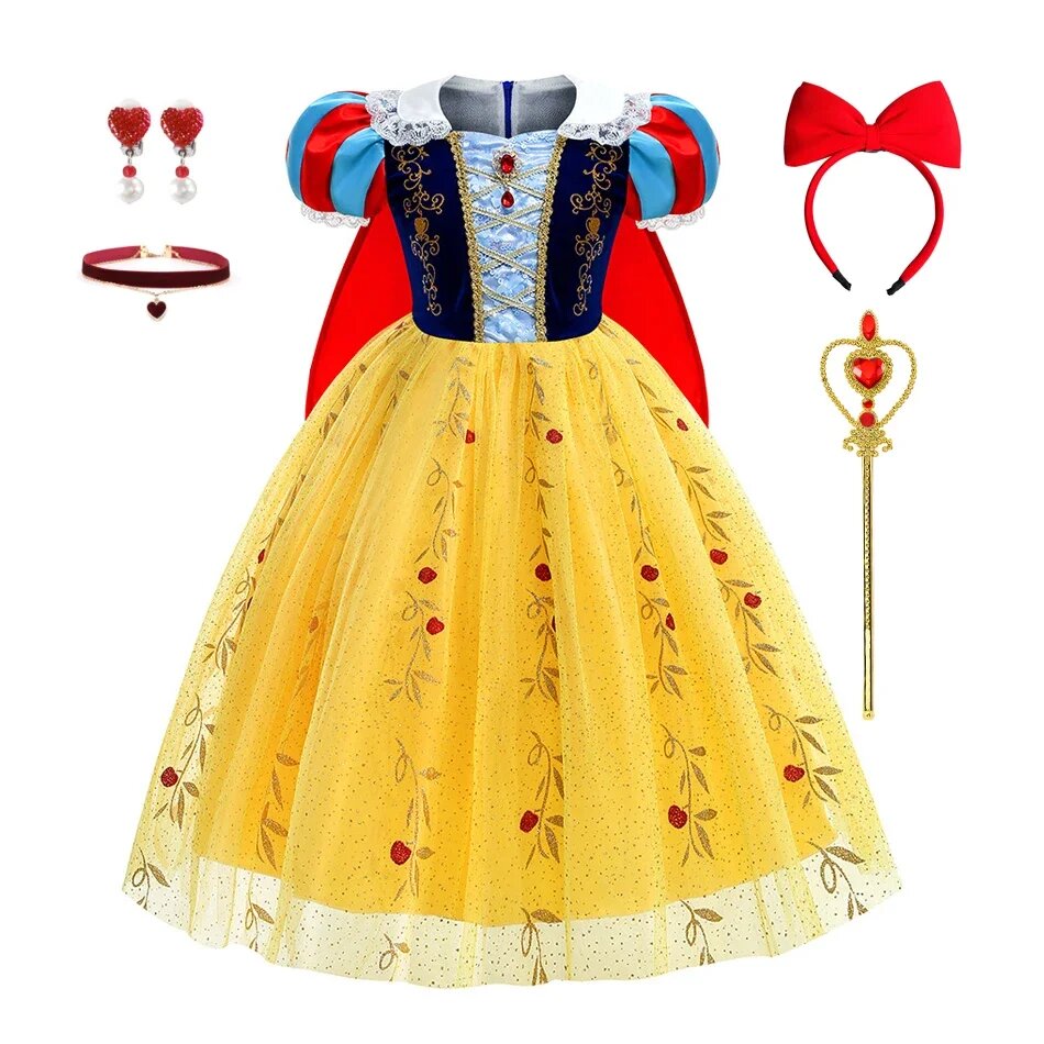 Костюм Белоснежки для девочки 5-6T-130, Dress7