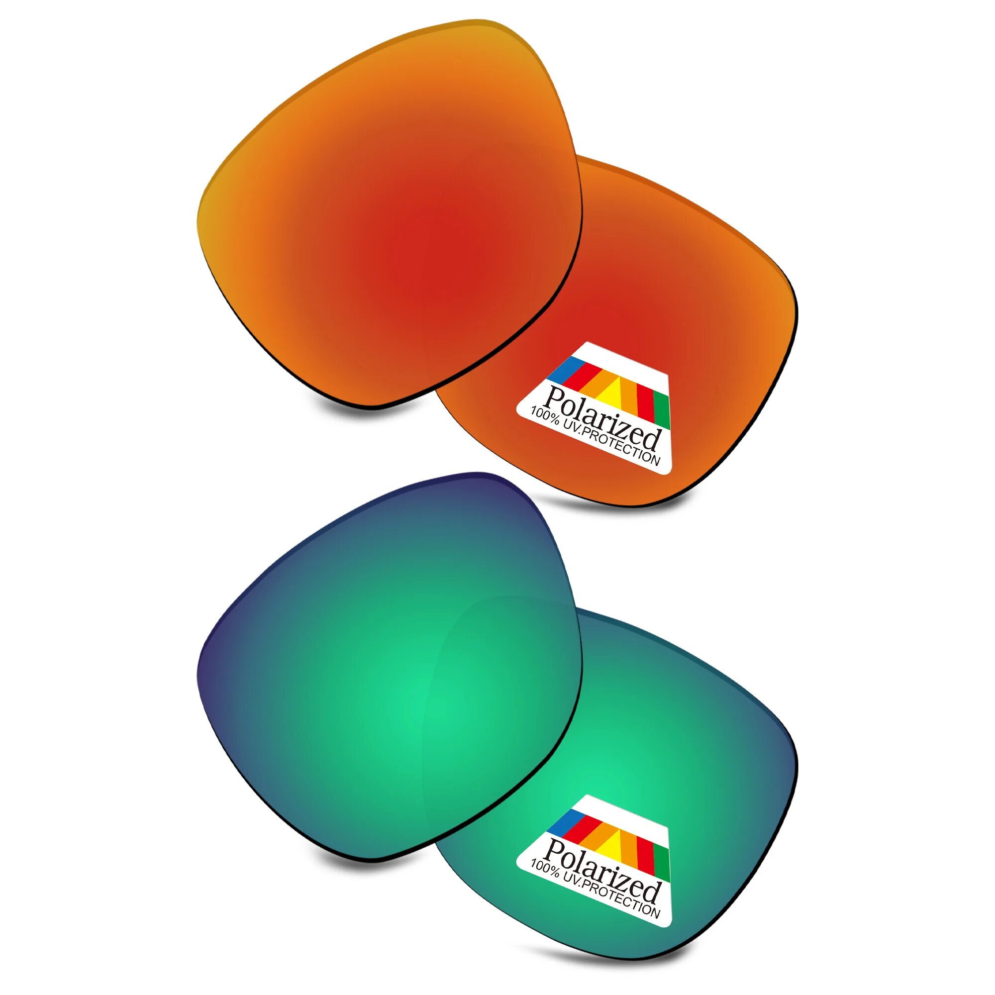 Сменные линзы Red-Green для Ray-Ban Meta Wayfarer, Polarized