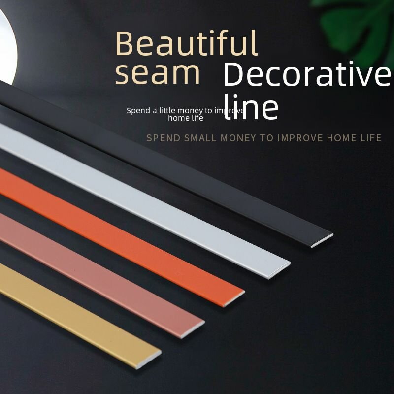 Молдинг для окон самоклеящийся 5м Хриплый серебряныйДекоративный ПВХ плинтус стен и потолка, кухни, комнаты и ванной