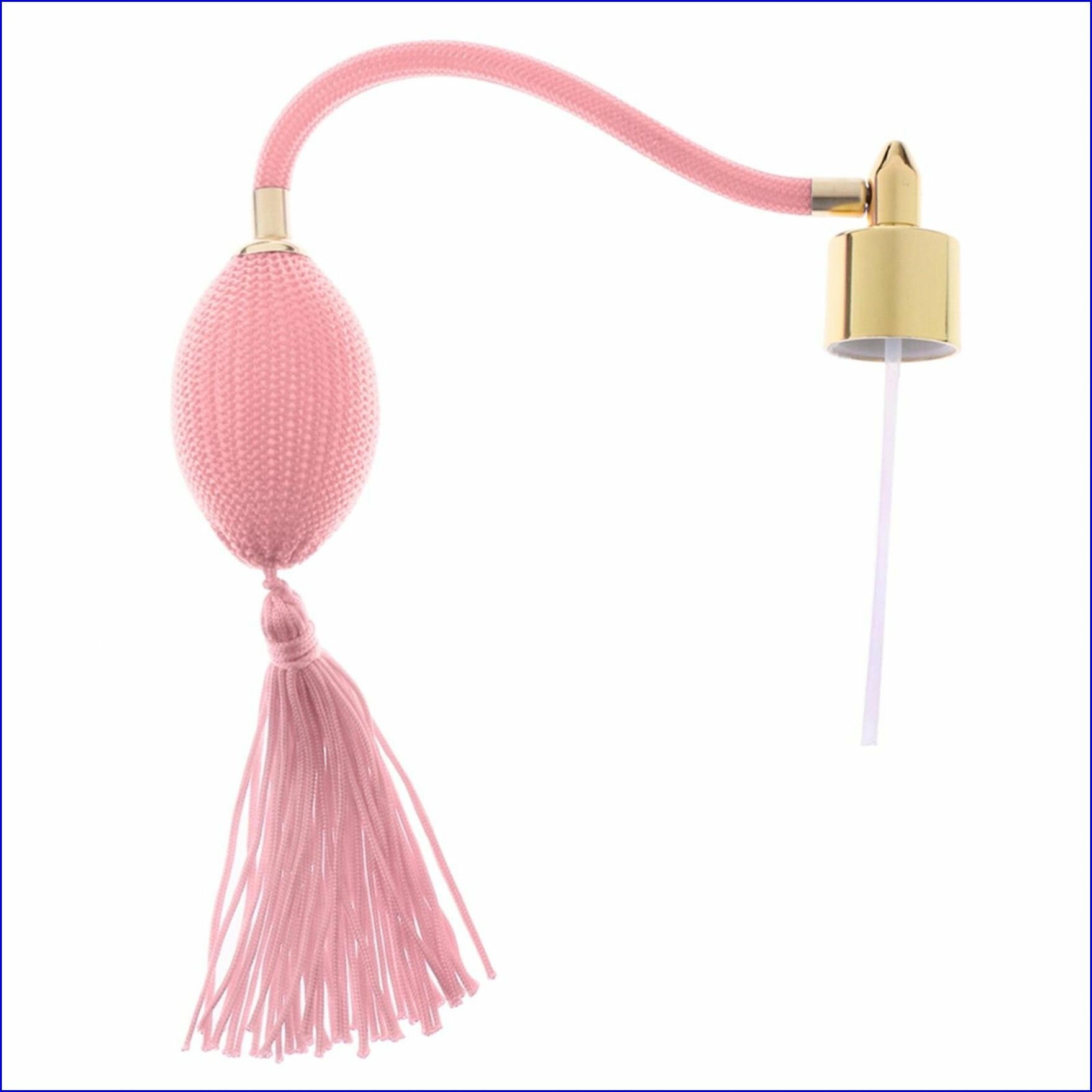 Стильный флакон для винтажных духов с распылителем и грушей