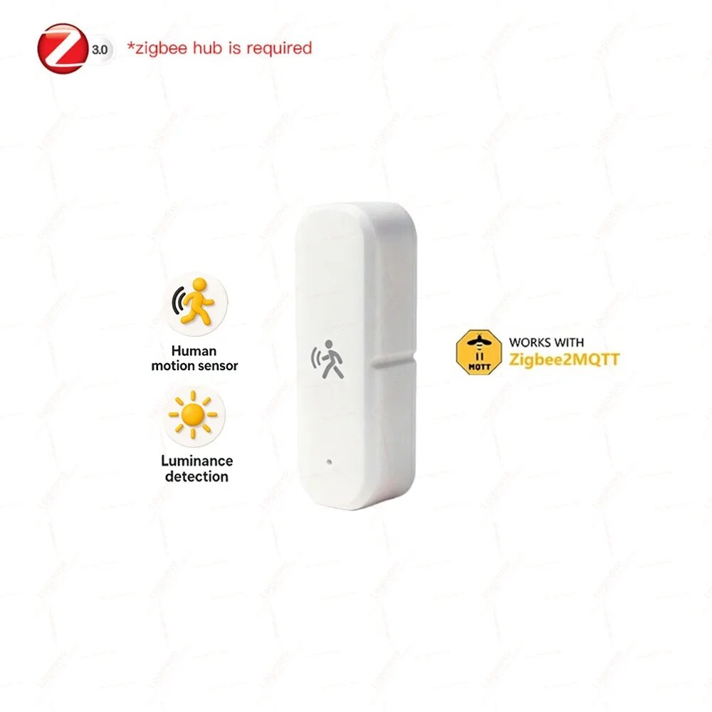 Loginovo Zigbee датчик движения Type 2 для z2m
