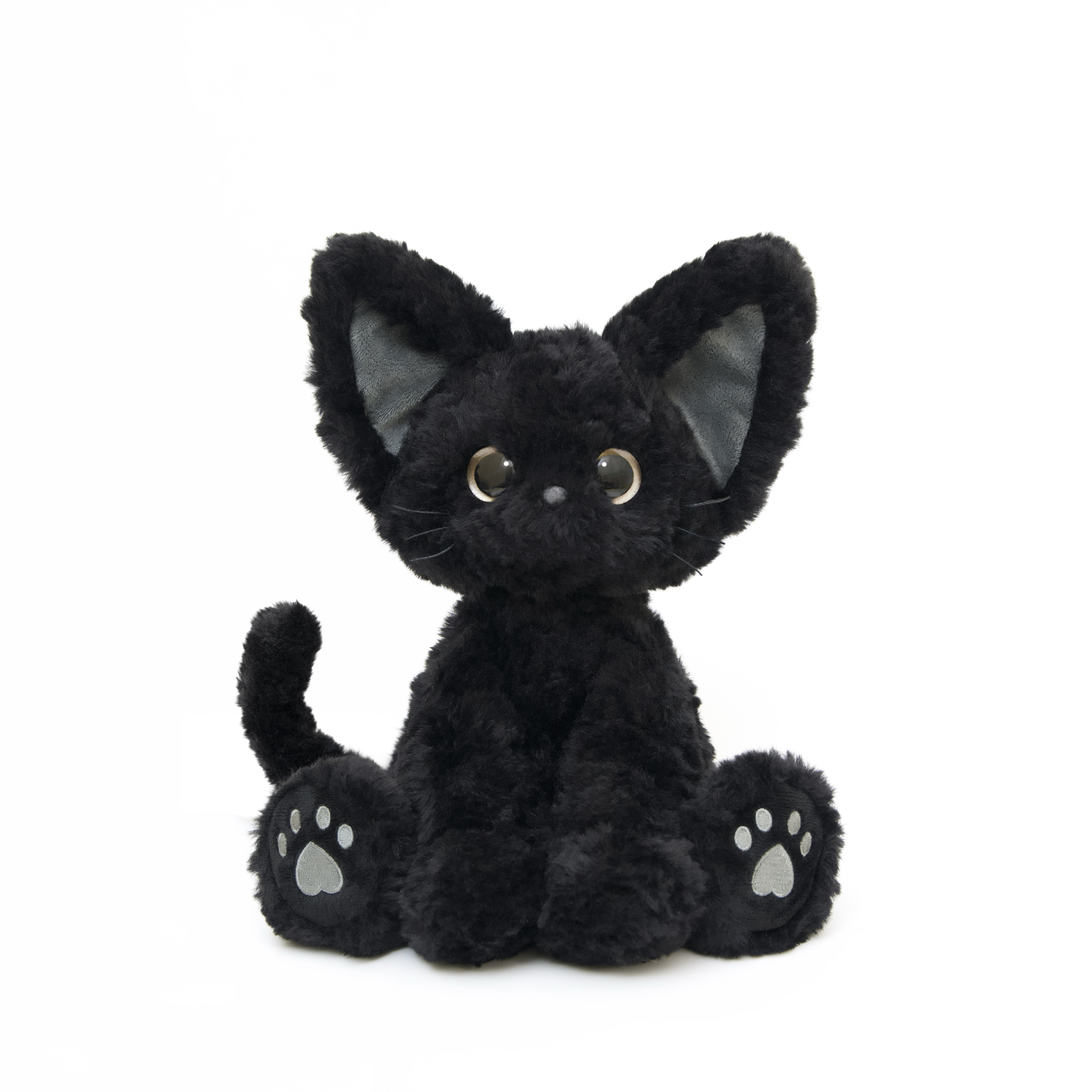Плюшевая игрушка унисекс J&M PRIME Plum English Cat KUKI Cardy черная кошка котенок, 27CM EU