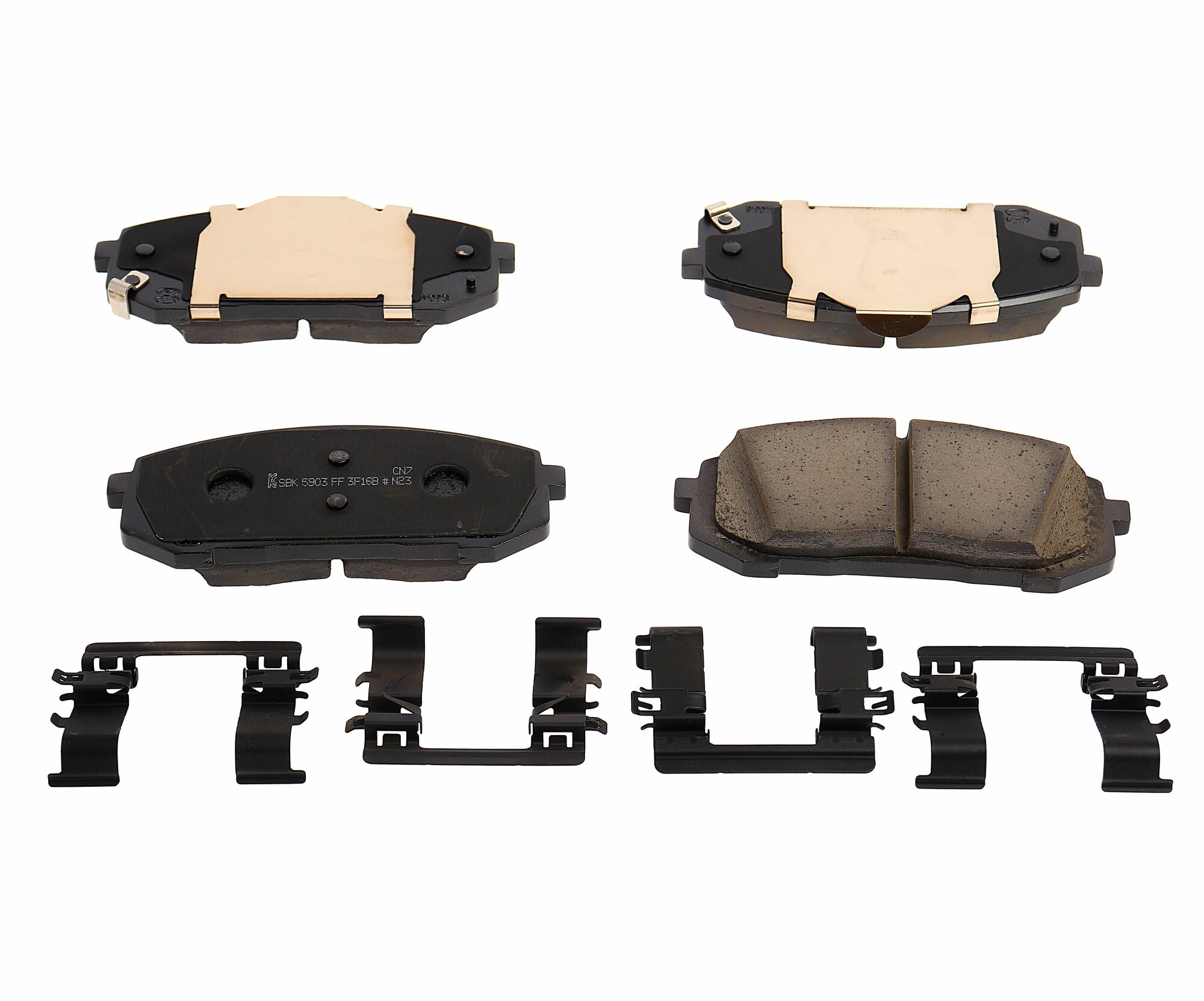 Колодки тормозные HYUNDAI Elantra (20-) передние (4шт.) OE