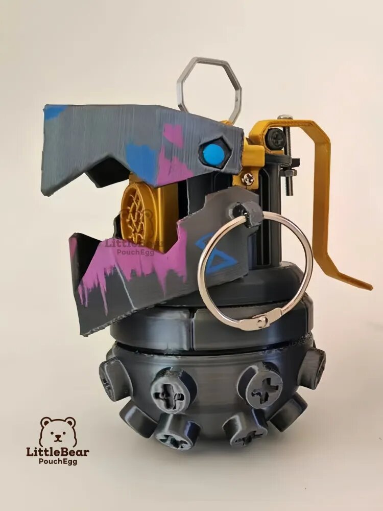 Arcane Jinx граната, 1;1 джинкс аркейн граната, league of legends, LOL cosplay