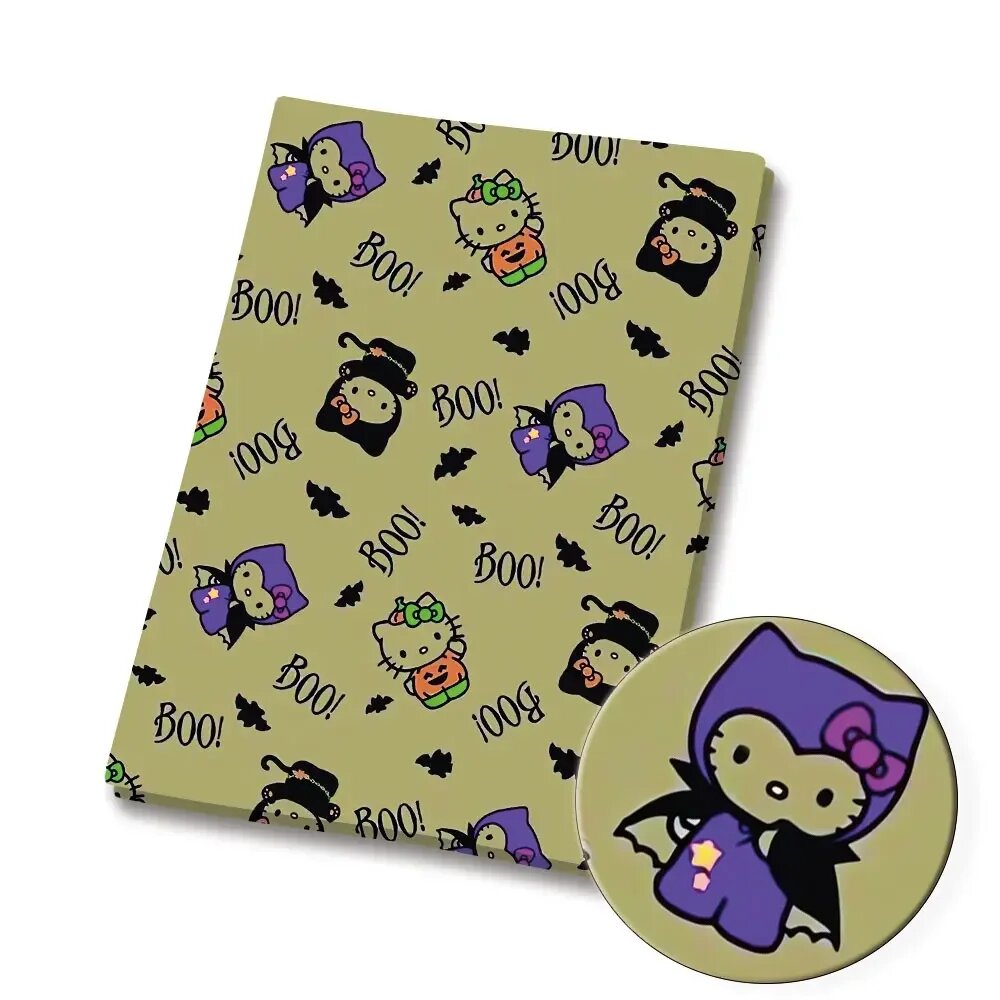 MINISO Hello Kitty хлопчатобумажная ткань для рукоделия Polyester cotton, 35290