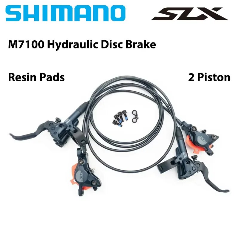 Гидравлические дисковые тормоза Shimano Deore XT SLX M6100/M6120/M7100/M7120/M8100/M8120 для горного велосипеда