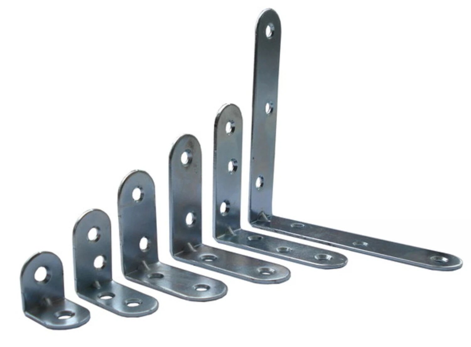 Мебельный кронштейн Металлист МК 50*50 стальной, оцинкованный "МастерБолтиков" (10 шт)