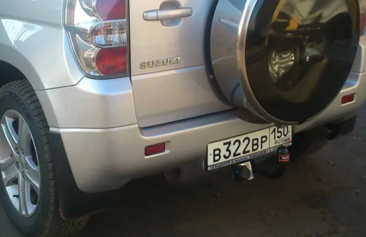 Фаркоп Avtos для Suzuki Grand Vitara 3 двери 2005-2016 Тип шара: A. Нагрузки: 1600/75 кг, SZ 08