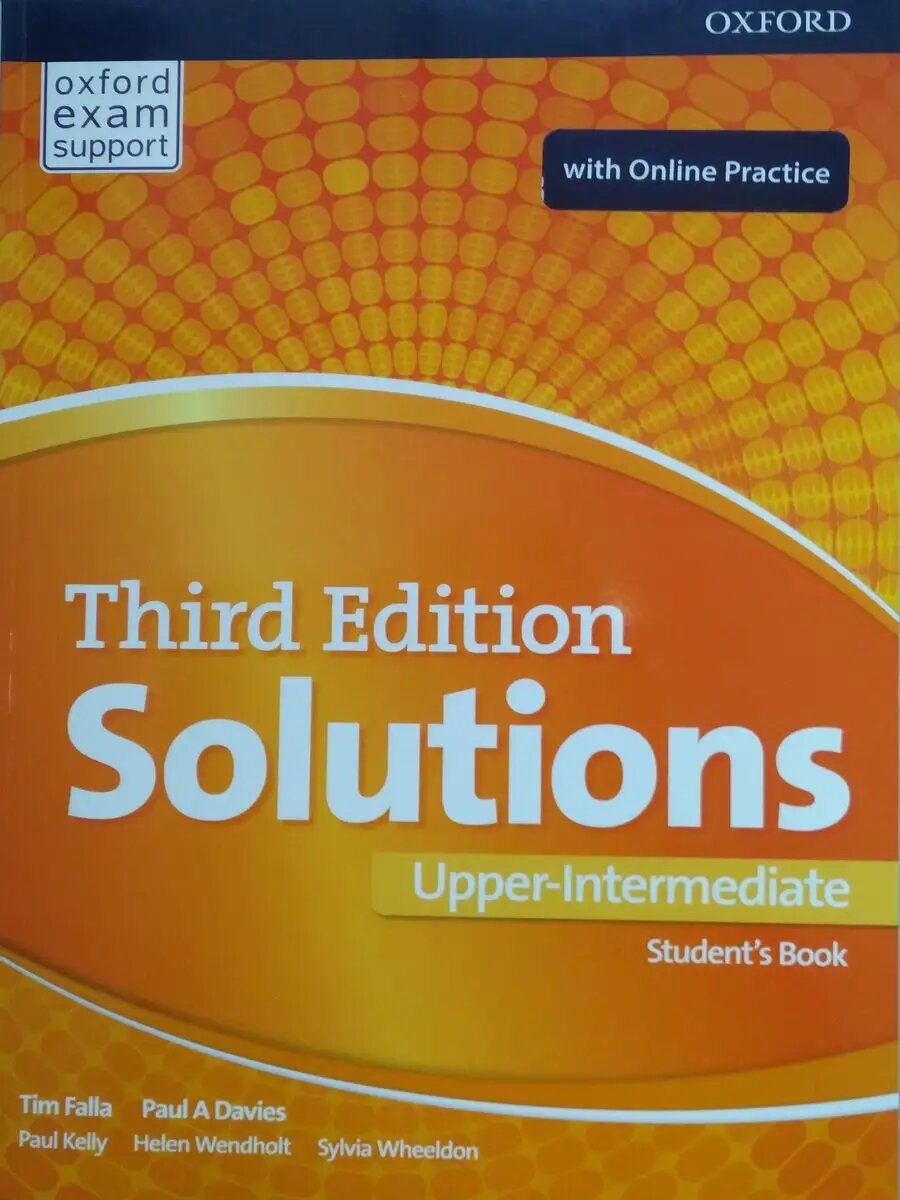 Solutions 3 ed Upper-Intermediate Student Book & Practice | Возраст 12-18 лет.