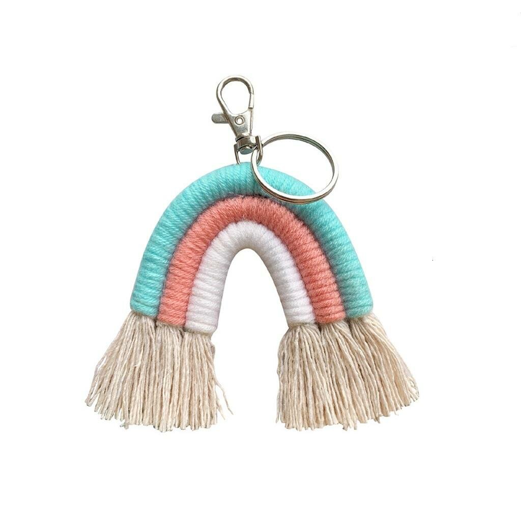 Радужный брелок-тасел, 17