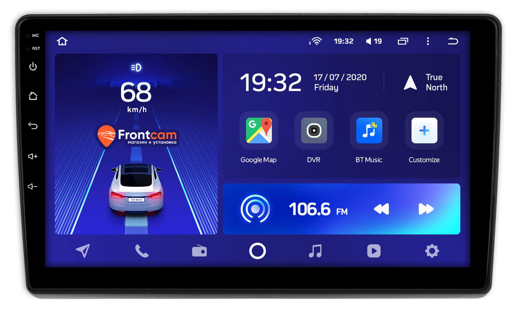 Штатная магнитола Peugeot Boxer 2 2006-2024 (авто без магнитолы) Teyes CC2L PLUS 2/32 9" RM-9-JUMPER Android 8.1 (DSP, IPS, AHD)