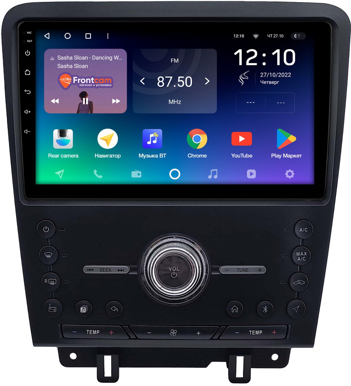 Штатная магнитола Ford Mustang 5 2009-2014 Teyes SPRO PLUS 4/64 10" RM-10-0035 Android 10 (4G-SIM, DSP, IPS)