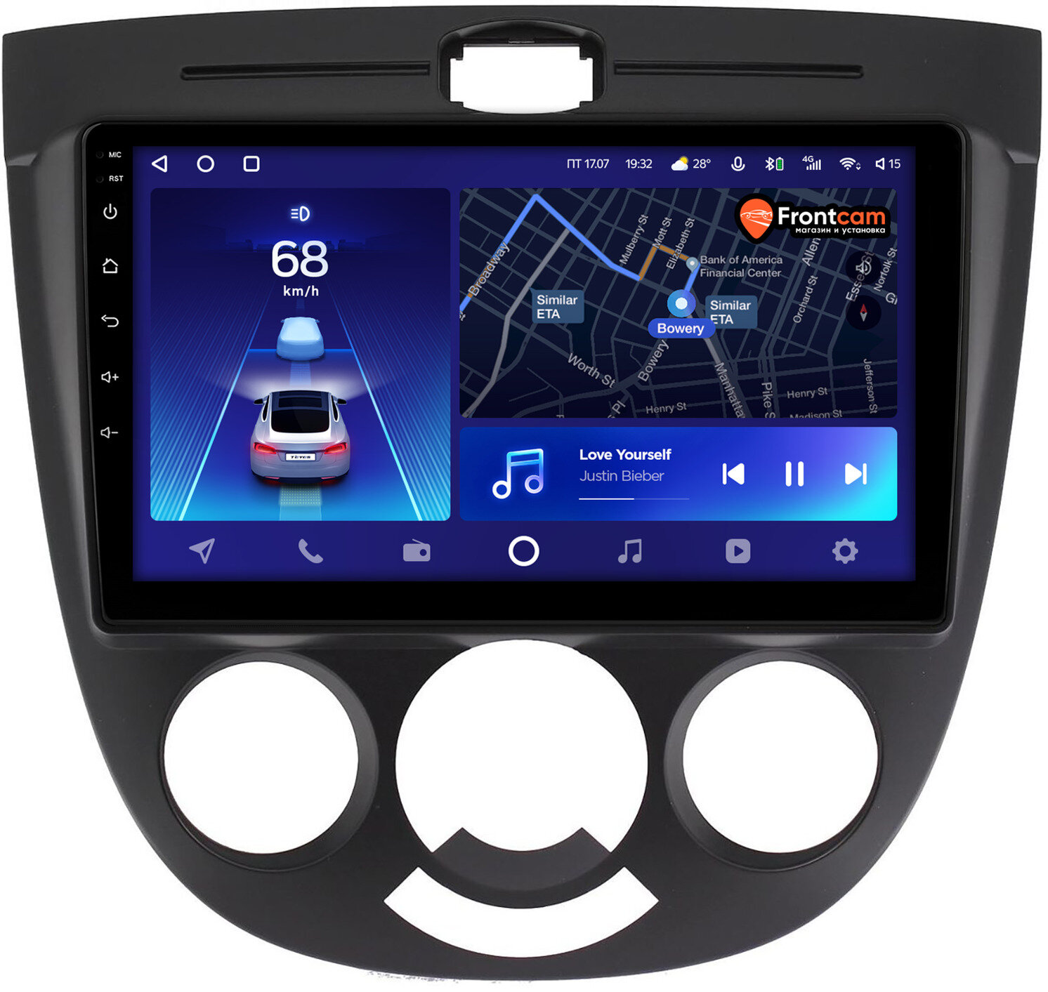 Штатная магнитола Chevrolet Lacetti 2004-2013 (тип 3) Teyes CC2 PLUS 6/128 9" RM-9137 Android 10 (4G-SIM, DSP, QLed)