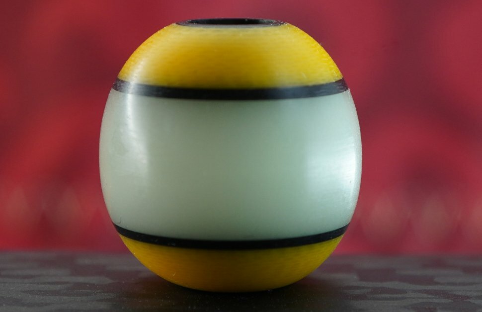 Светящаяся бусина для темляка KnifeCustomGarage №176