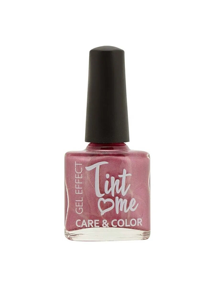 Лак для ногтей Tint me Care & Color розовый тон 48 10 мл