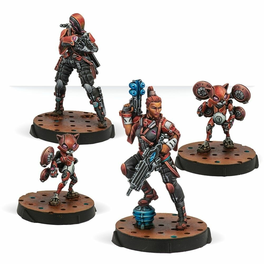 Набор миниатюр Tomcats (NOMADS) - 4 Фигурки Infinity
