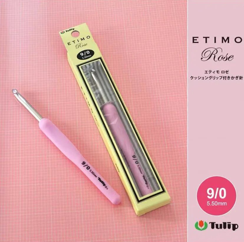 Крючок для вязания Tulip Etimo Rose 5.5mm
